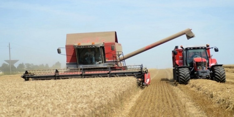 Une moisson aux trois quarts accomplie